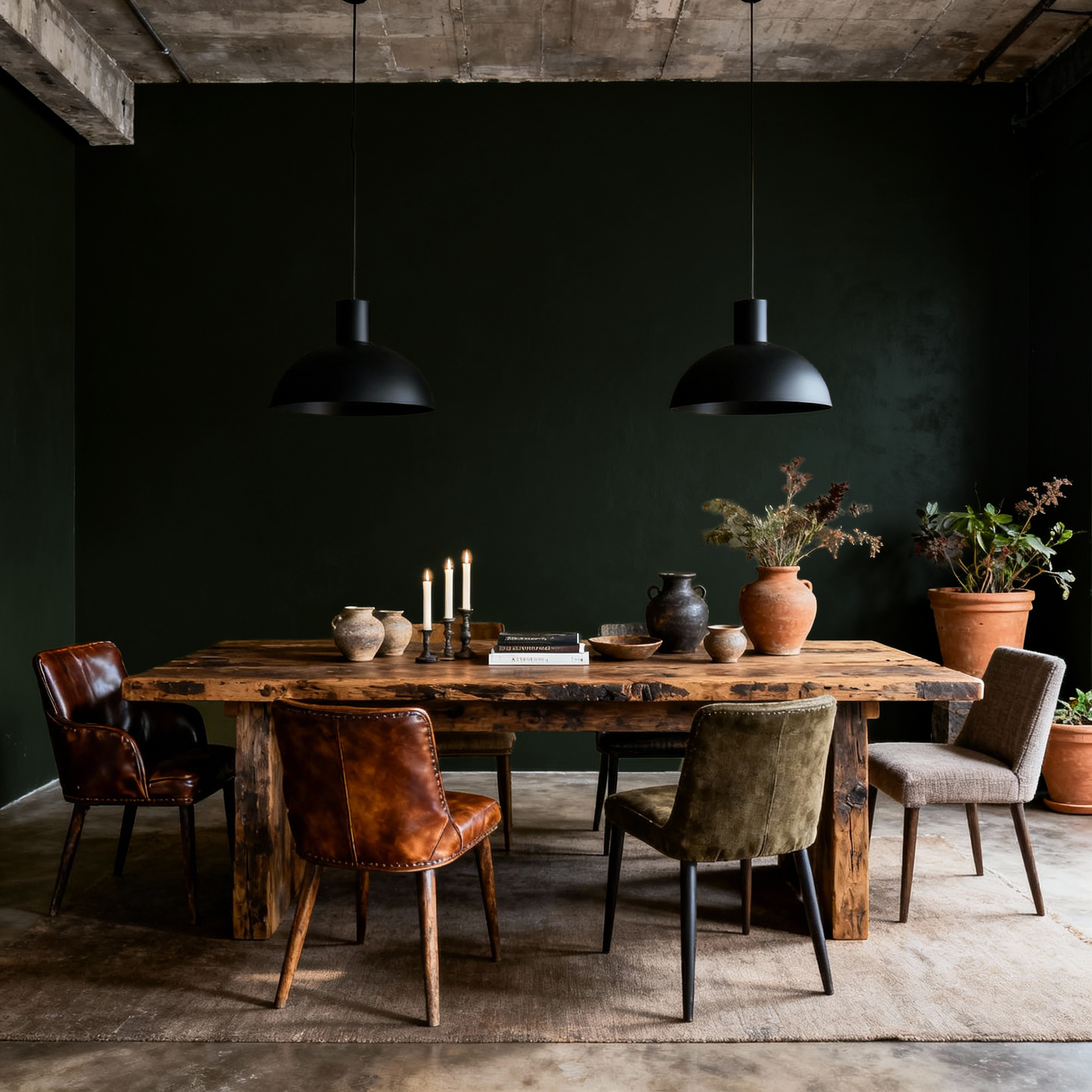 Juniper Hall Deep Dark Green Premium Interior Paint | Jax & Hue